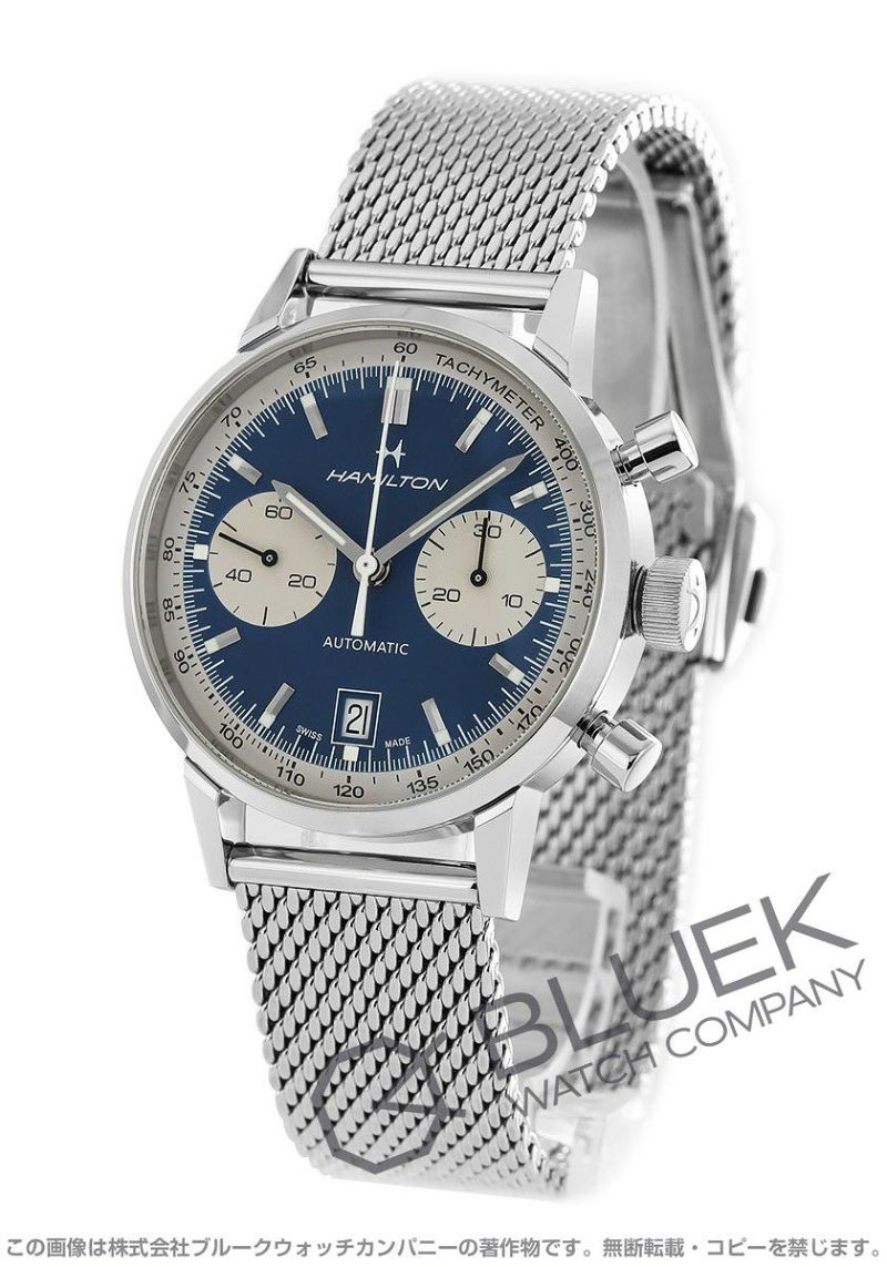 ハミルトン アメリカン クラシック イントラマティック クロノグラフ メンズ H38416141 |腕時計通販ブルークウォッチカンパニー